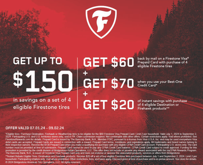 Coupons & Rebates | Bardstown, KY | American Tire Inc.